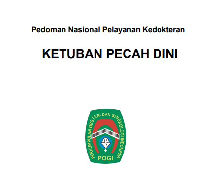 PNPK Ketuban Pecah Dini (KPD) - POGI